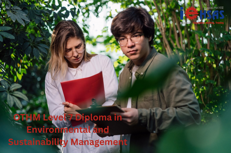 Level 7 Diploma in Environmental and Sustainability Management